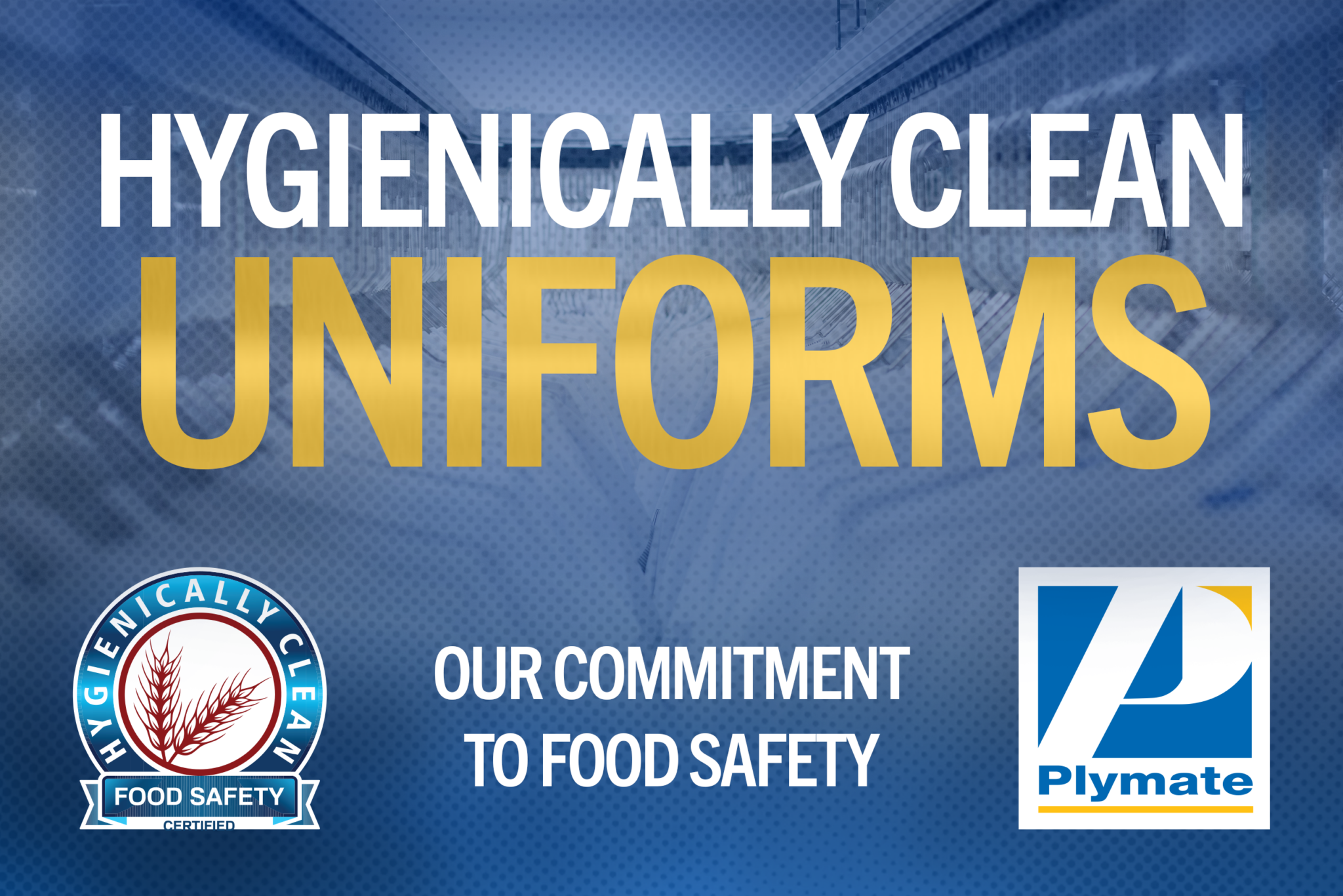 Food Safety Uniforms with TRSA Hygienically Clean Certification